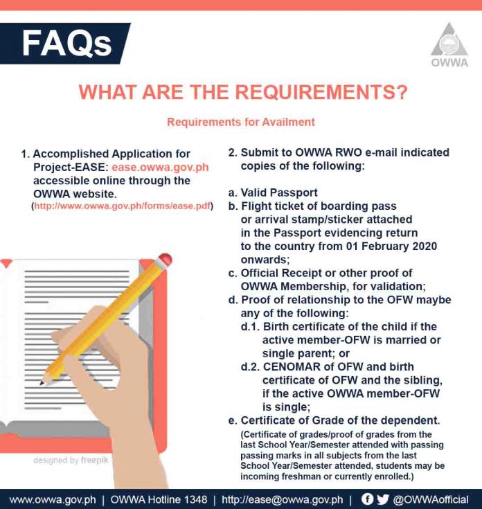How to Apply OWWA Project EASE Scholarship | OWWA Member