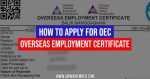 How to Get Overseas Employment Certificate (OEC) OFW Balik Manggagawa ...