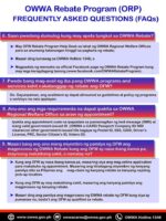 How to Apply OWWA Rebate Program Online | OWWA Member