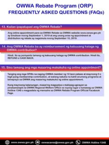 How to Apply OWWA Rebate Program Online | OWWA Member