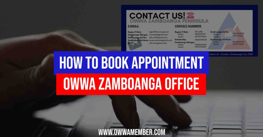How to Book OWWA Region 9 Zamboanga Appointment | OWWA Member