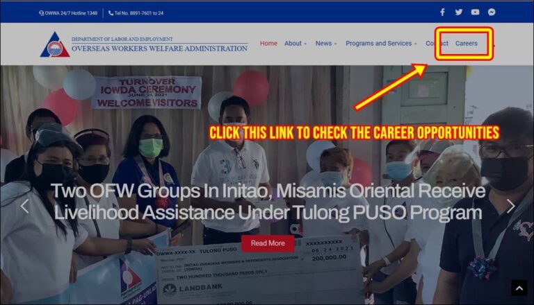 How to Apply OWWA Jobs and Career Opportunities - OWWA Member