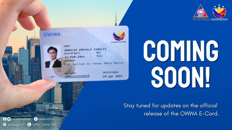 How to Apply OWWA e-Card for OFWs | OWWA Member