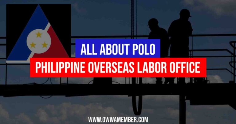 POLO - Philippine Overseas Labor Office - Purpose, Functions and ...