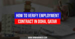 How to Verify Employment Contract in Doha, Qatar | OWWA Member