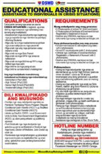 DSWD Educational Cash Assistance CARAGA Region - OWWA Member