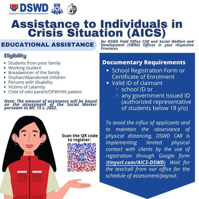 DSWD Educational Cash Assistance CAR Region - OWWA Member