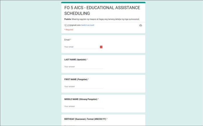 DSWD Educational Cash Assistance Region 5 Bicol - OWWA Member