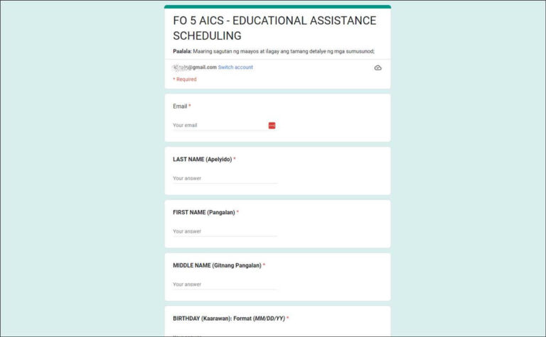 DSWD Educational Cash Assistance Region 5 Bicol - OWWA Member