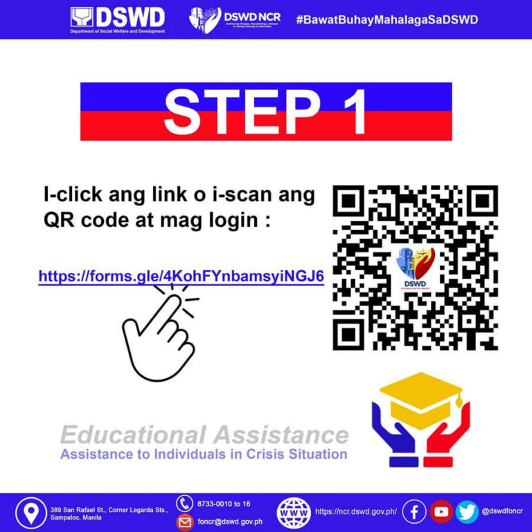 DSWD Educational Cash Assistance NCR Region - OWWA Member