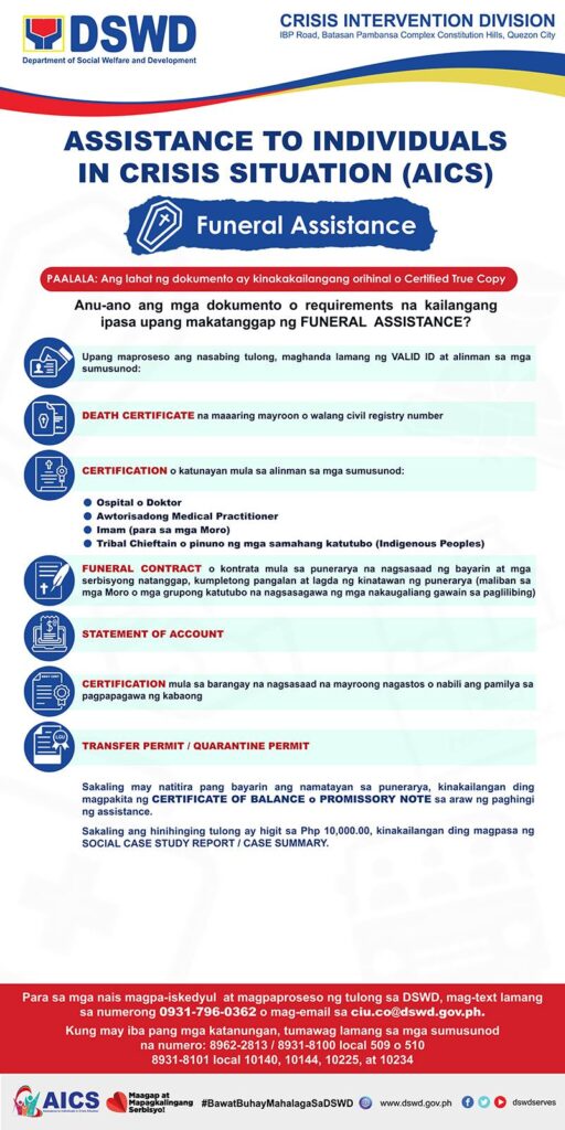 How to Get Cash Aid in DSWD Burial Assistance Program | OWWA Member