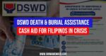 How to Get Cash Aid in DSWD Burial Assistance Program | OWWA Member