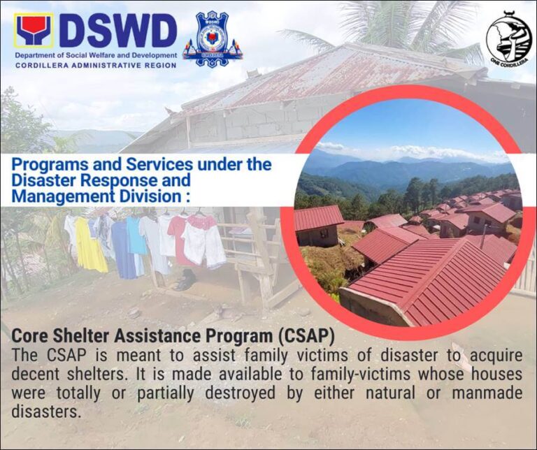 DSWD Disaster Response and Management (DRMB) - OWWA Member