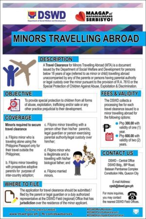 How to Get DSWD Travel Clearance for Minors - OWWA Member