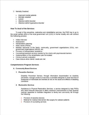 DSWD Programs and Benefits for Persons with Disabilities (PWD) | OWWA ...