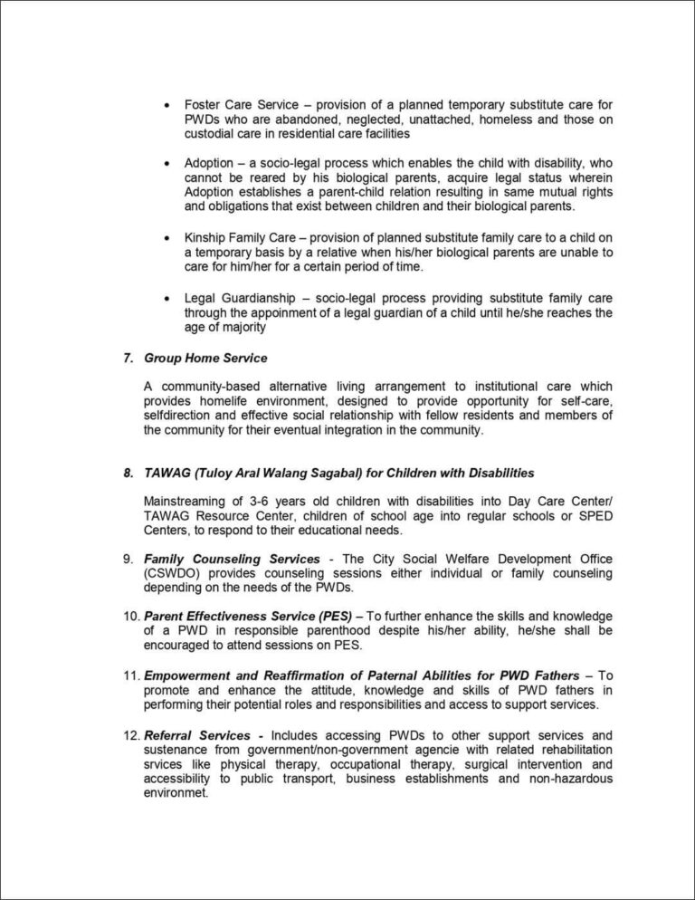 Dswd Programs And Benefits For Persons With Disabilities Pwd Owwa Member