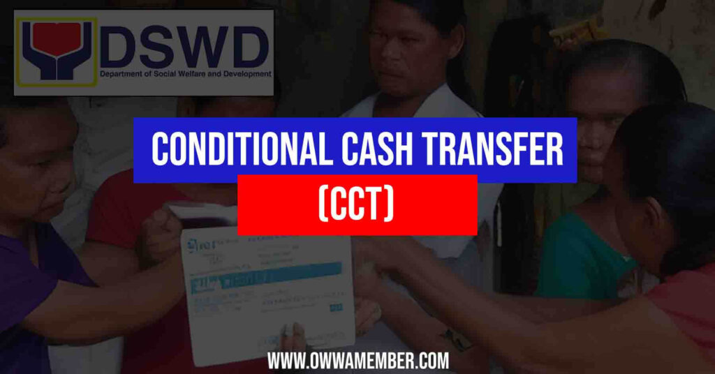 What is DSWD Conditional Cash Transfer (CCT)? | OWWA Member