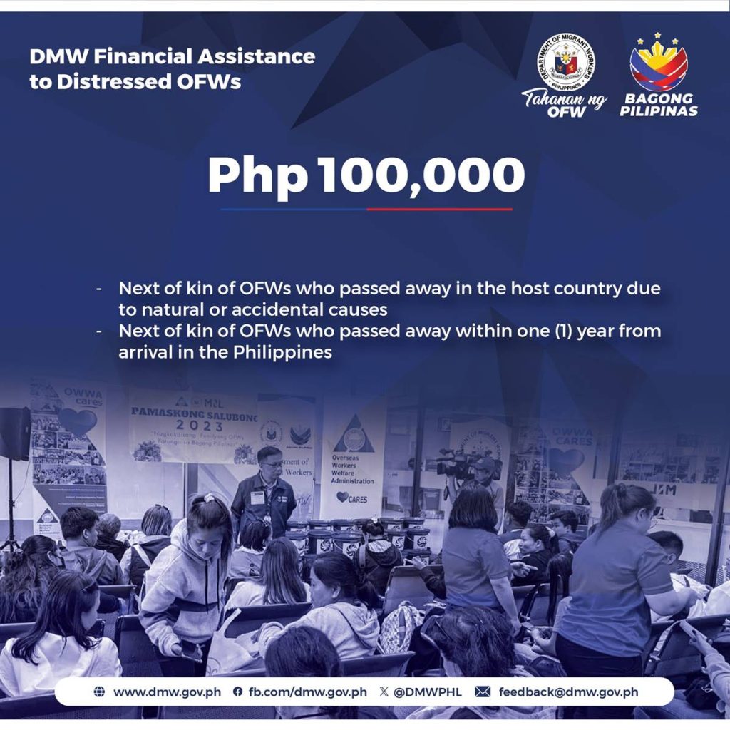 Distressed OFW Financial Assistance: Meaning, Benefits and Programs | OWWA Member