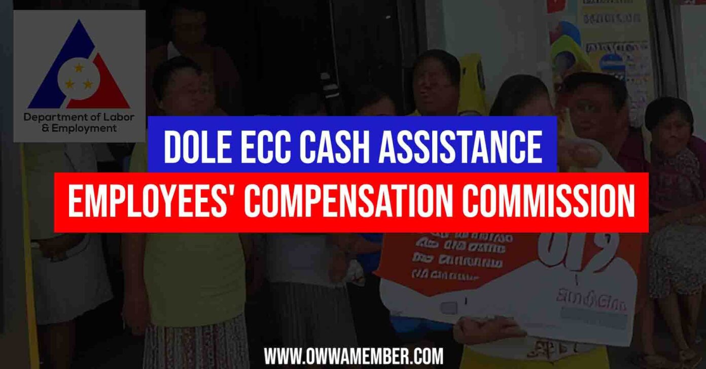 How to Apply DOLE ECC Cash Assistance (Employees Compensation ...