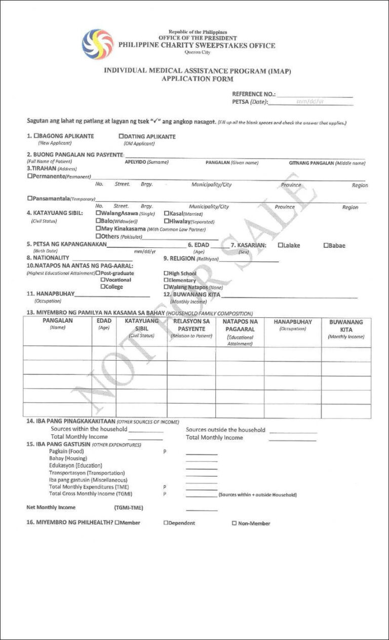 How to Get Cash Aid in PCSO Medical Assistance Program - OWWA Member