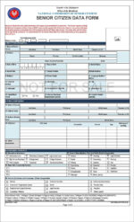 NCSC Data Form PDF Download for Senior Citizens - OWWA Member