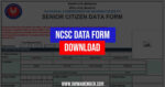 NCSC Data Form PDF Download for Senior Citizens - OWWA Member