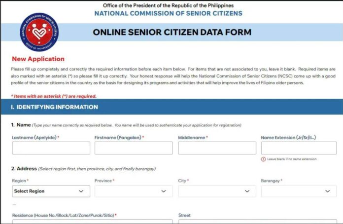 How to Register NCSC Senior Citizens Online - OWWA Member