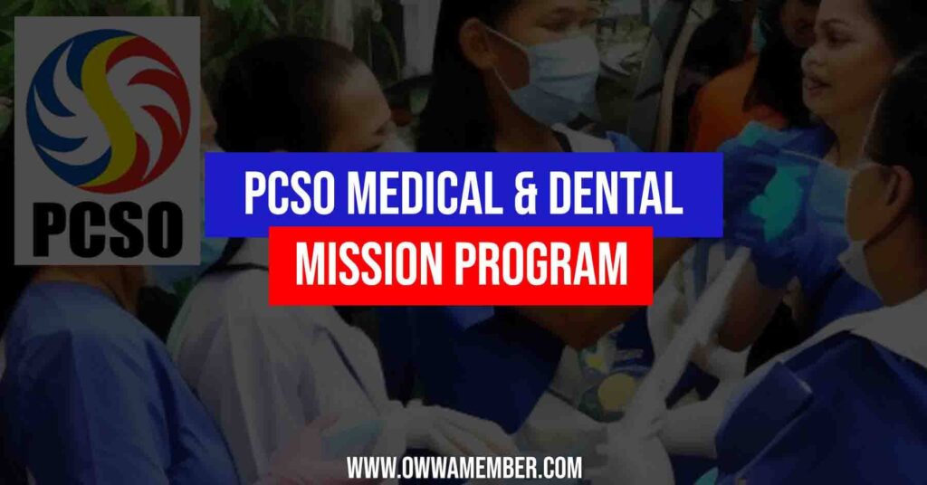 PCSO Medical and Dental Mission Program | OWWA Member