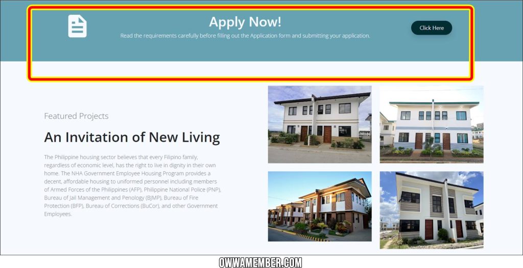 How to Apply NHA Housing Program for OFWs | OWWA Member