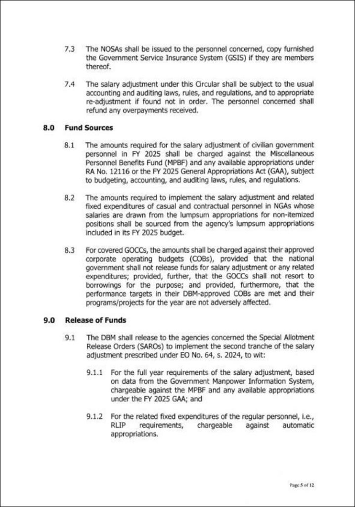 2nd Tranche Salary Increase 2025 for Philippine Government Workers ...