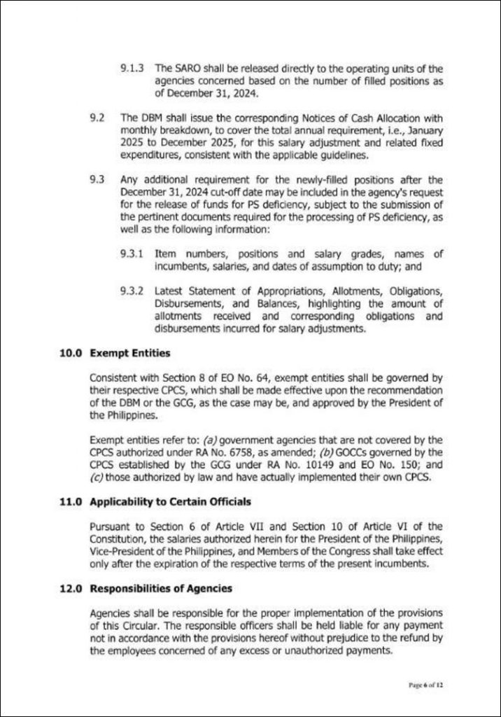 2nd Tranche Salary Increase 2025 for Philippine Government Workers ...