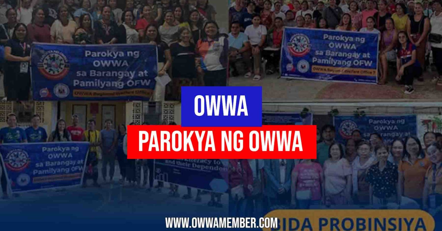 Parokya ng OWWA: Bringing OFW Government Services Closer to Local ...
